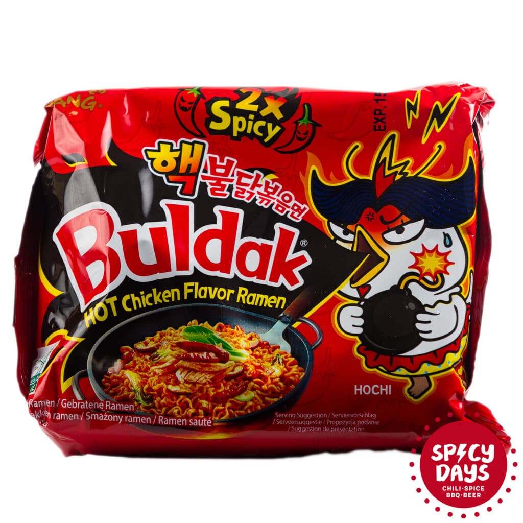 Samyang Instant ramen noodles rezanci Extreme Buldak 2x spicy 140g ...