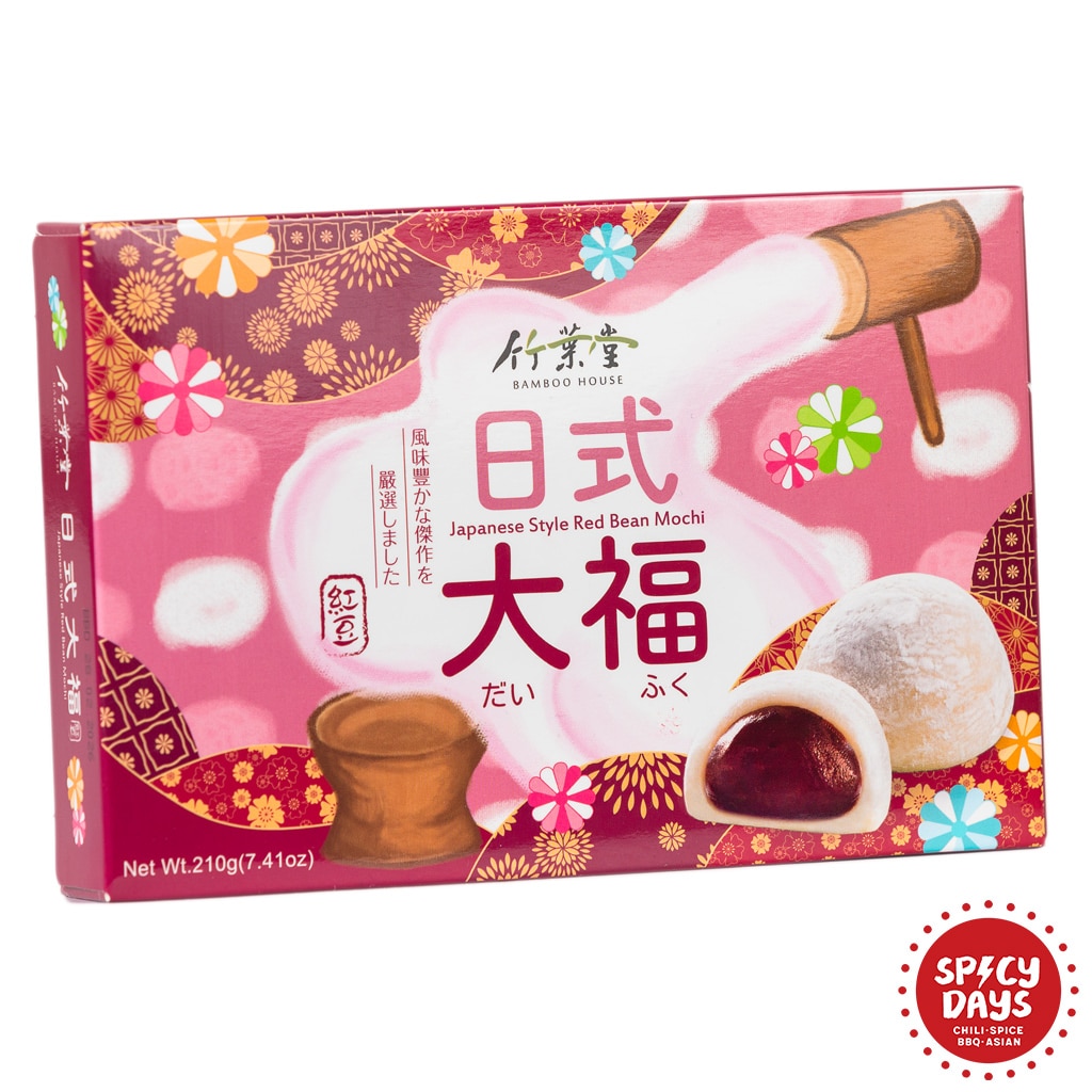 Bamboo House - Mochi Red Bean (crveni grah) 210g | Spicy Days - Chili, Spice, BBQ and Asian shop